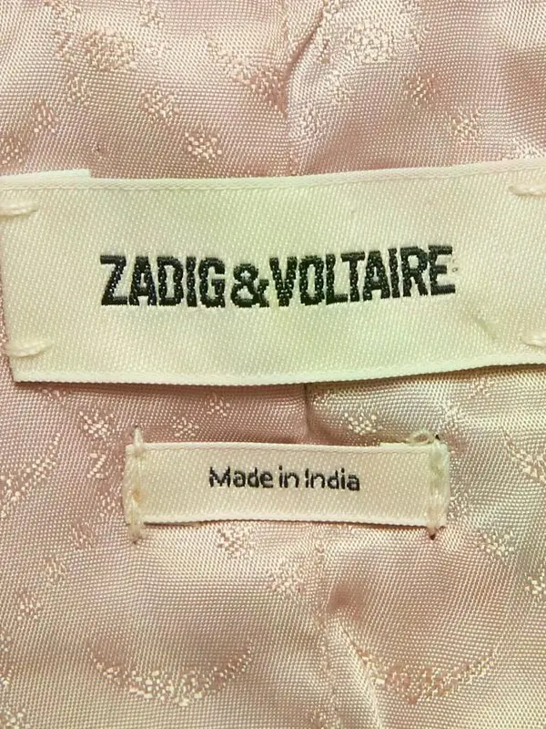 Zadig&Voltaire Suede Buttoned Jacket
