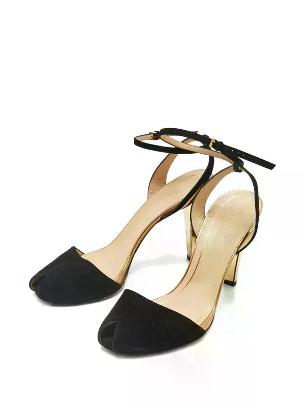 Gucci Delphine Open-toe Pumps