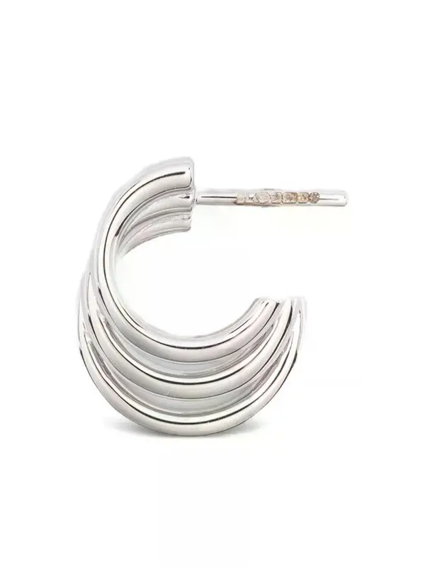 SHAUN LEANE Bound Hoop Single Earring - Silver