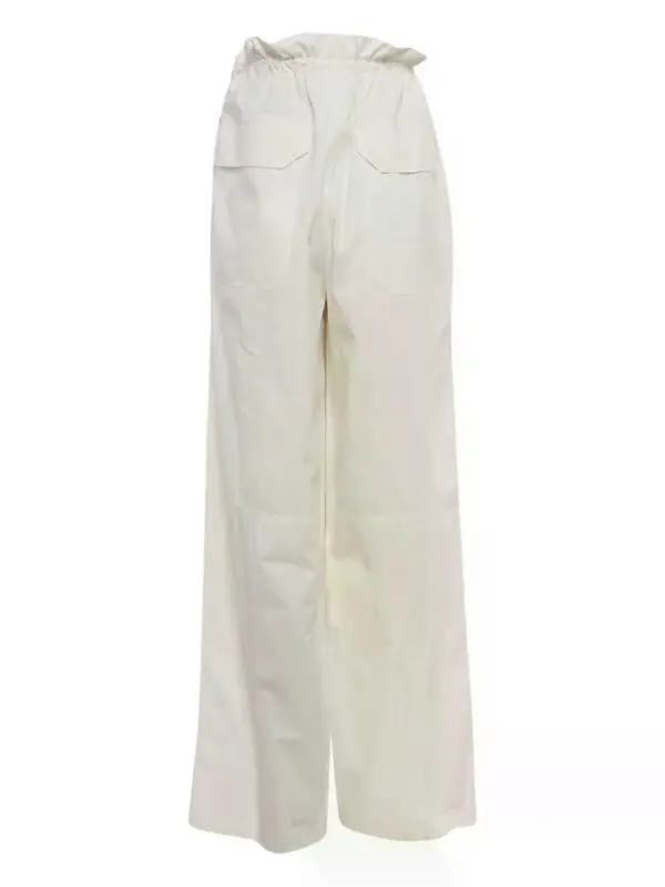 Hermès Cotton Wide Leg Trousers