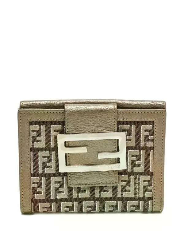 Fendi 2008 Zucca-canvas Wallet - Brown