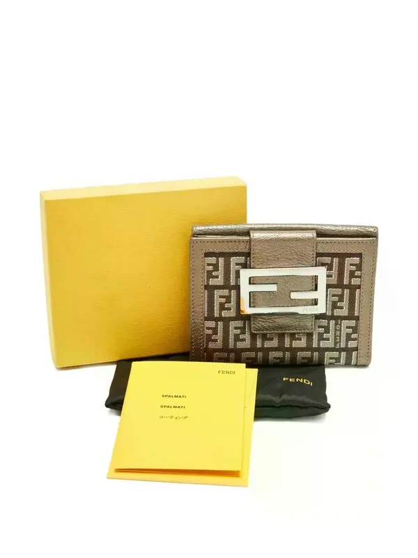 Fendi 2008 Zucca-canvas Wallet