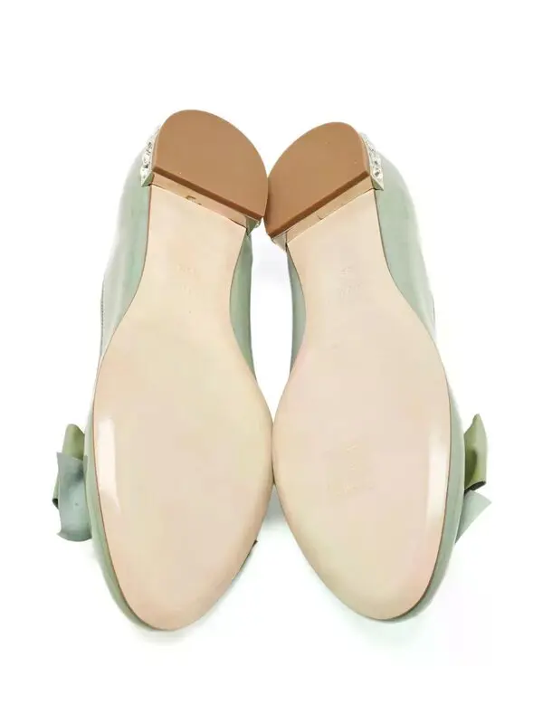 Miu Miu Bow-embellishment Ballet Flats