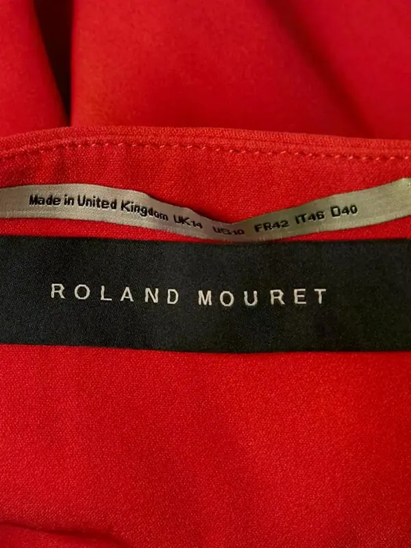 Roland Mouret Sleeveless Peplum Top