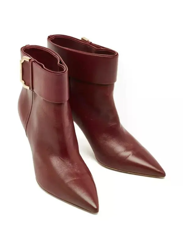 MALONE SOULIERS Buckle-detail Leather Boots
