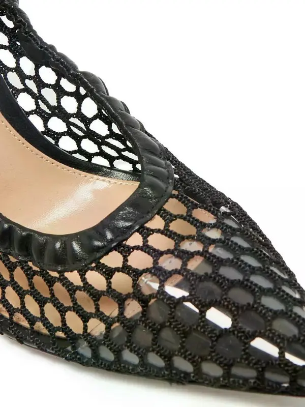 GIANVITO ROSSI Alisia Leather Pumps