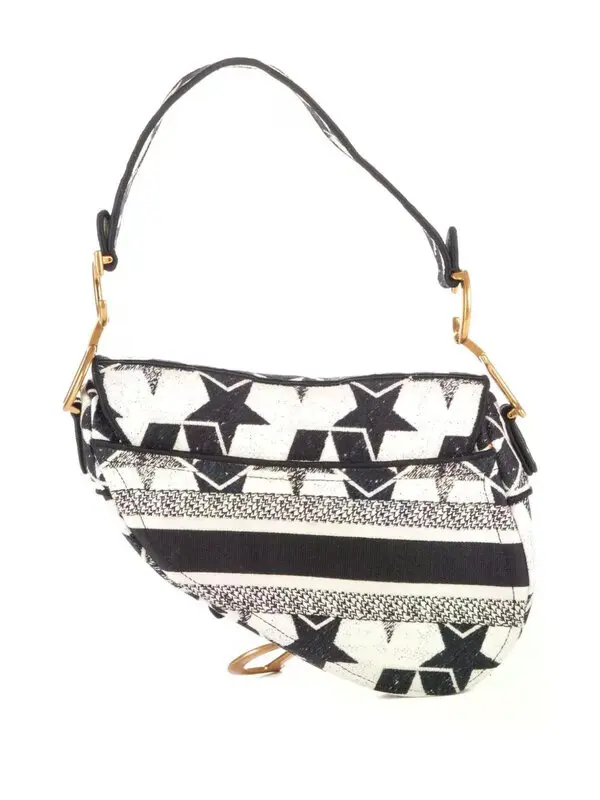 Dior Star Saddle Shoulder Bag - Blue