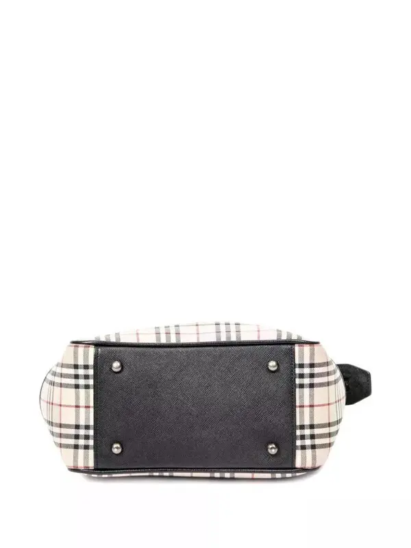Burberry 2000s Check Top-handle Bag