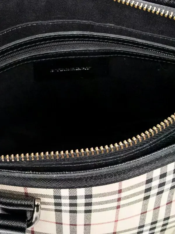 Burberry 2000s Check Top-handle Bag