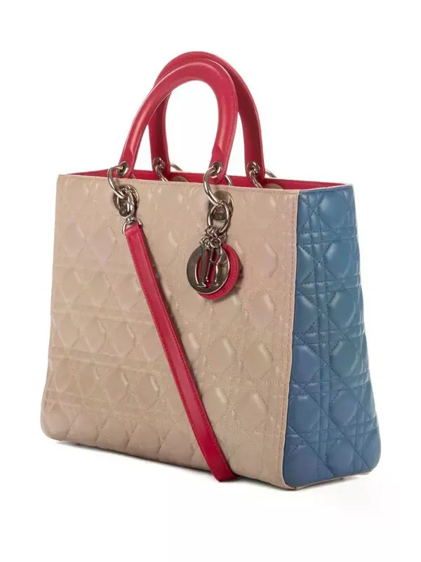 Dior 2010 Lady Handbag - Neutrals