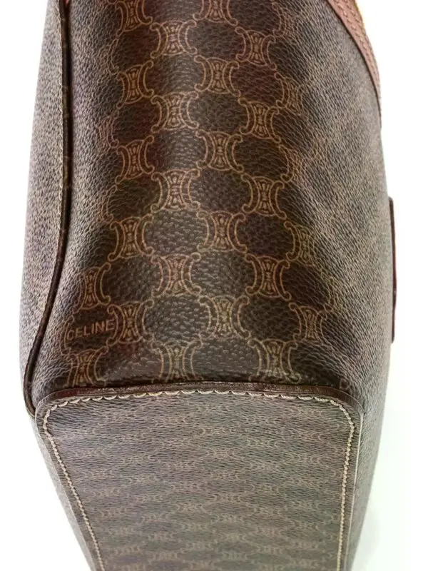 Celine Logo-plaque Top-handle Vanity Pouch