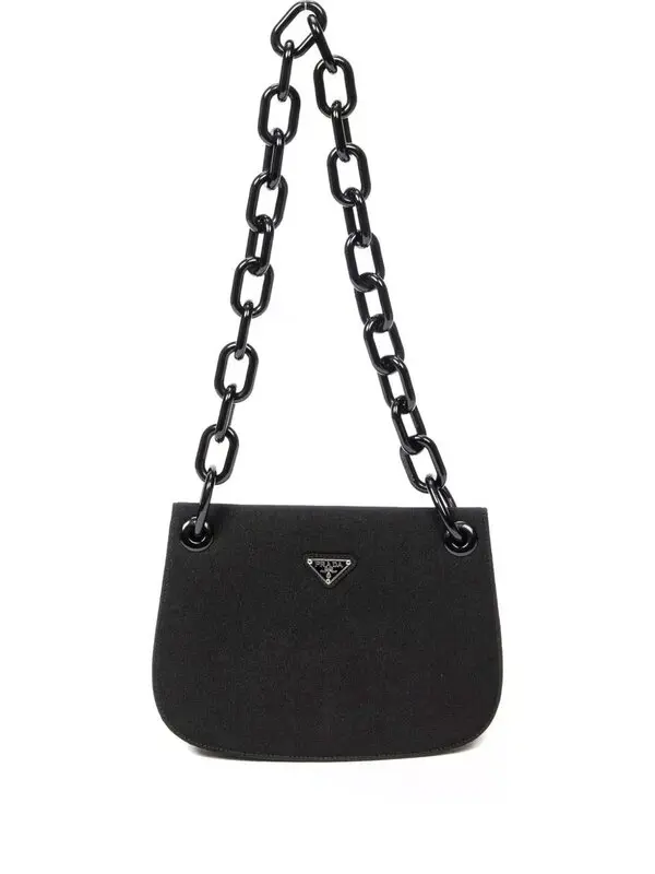 Prada Lucite Chain-strap Shoulder Bag