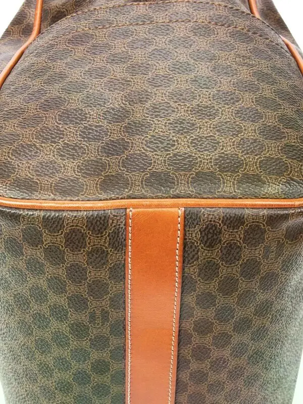 Celine Macadam Print Tote - Brown