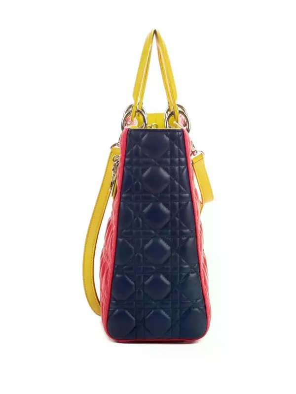 Dior 2010s Quilted Shoulder Bag - Pink
