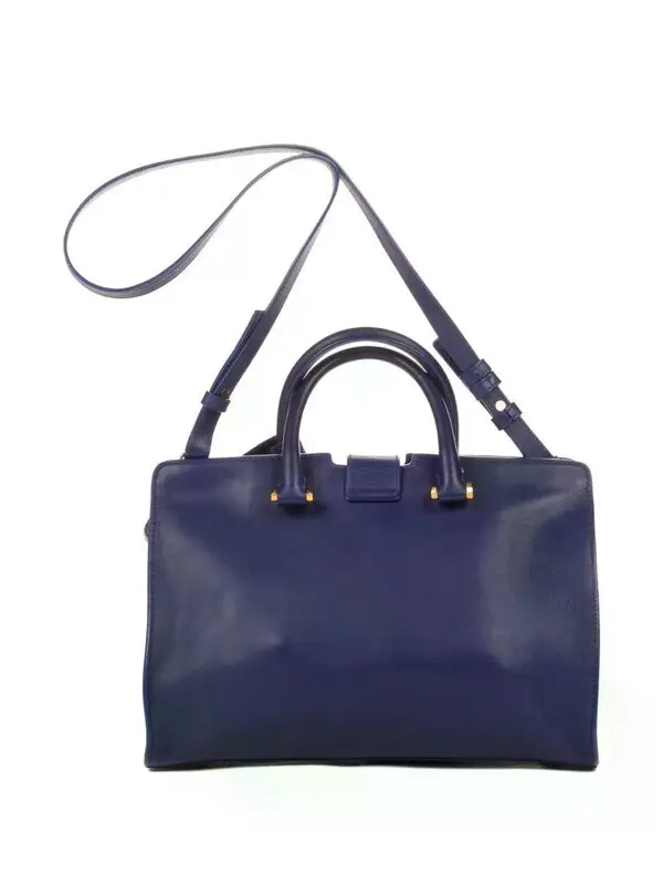 Saint Laurent Chyc Top-handle Tote Bag - Blue