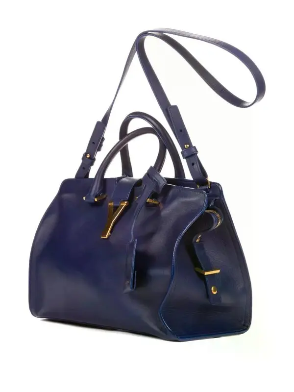 Saint Laurent Chyc Top-handle Tote Bag - Blue