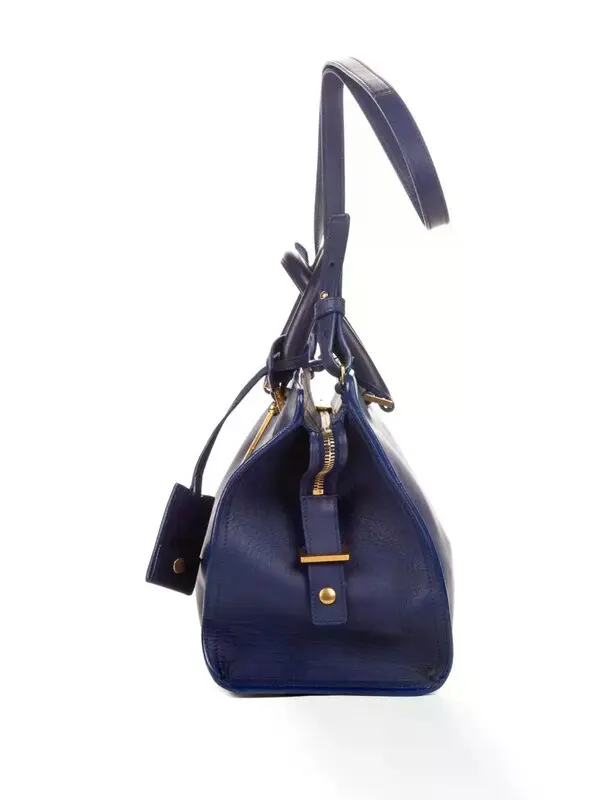 Saint Laurent Chyc Top-handle Tote Bag - Blue
