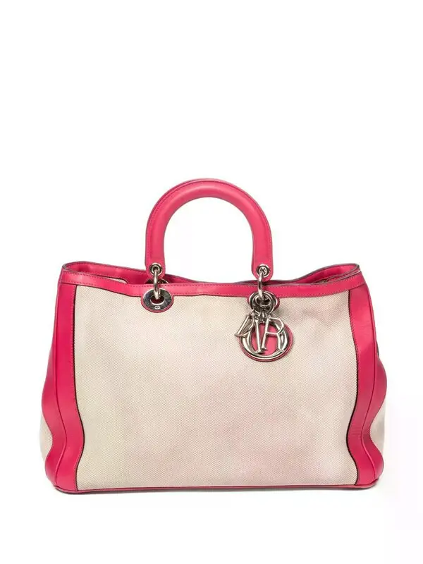 Dior Logo-charm Tote - Neutrals