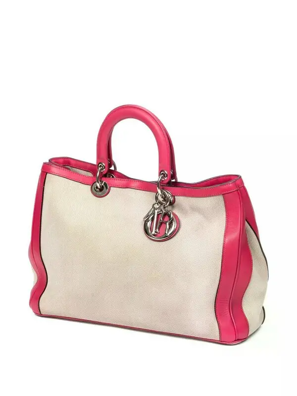 Dior Logo-charm Tote - Neutrals