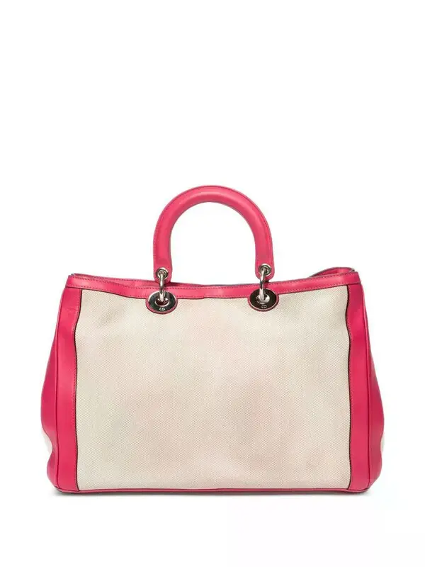 Dior Logo-charm Tote - Neutrals