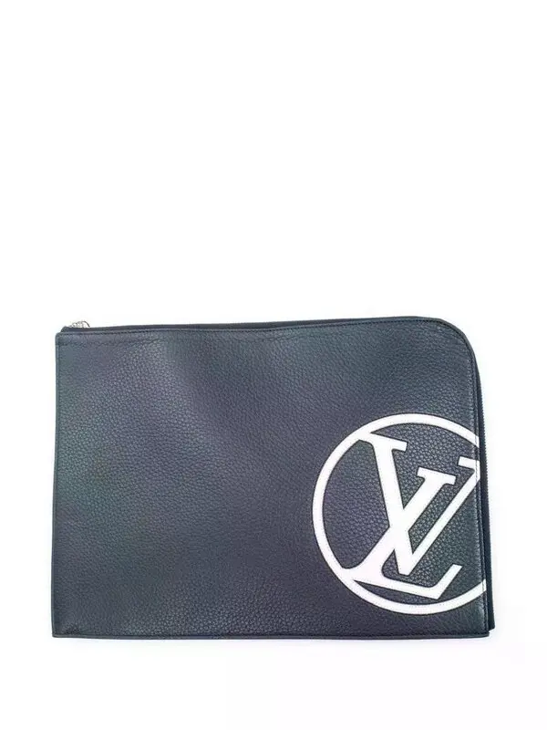 LOUIS VUITTON 2017 Pochette Joule Pm Clutch - Blue