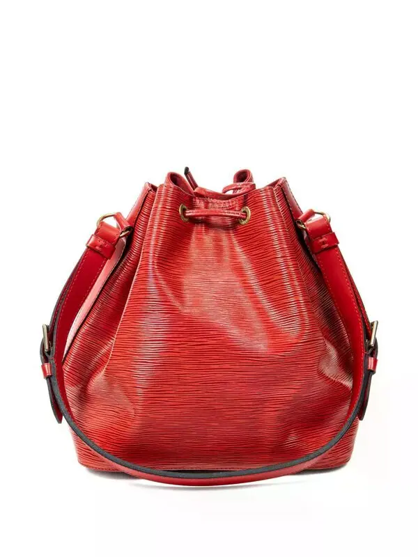 LOUIS VUITTON Monogram Bucket Bag - Red