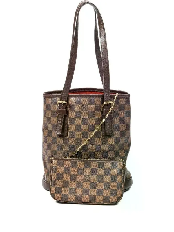 LOUIS VUITTON Damier Ebène Bucket Bag