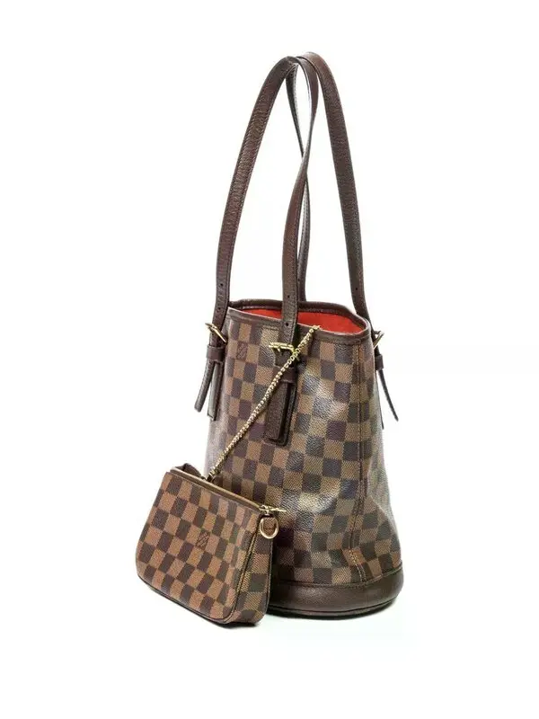 LOUIS VUITTON Damier Ebène Bucket Bag