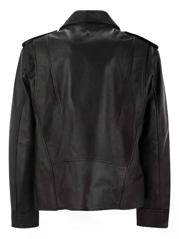 DONDUP Leather Biker Jacket