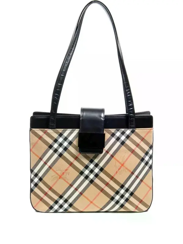 Burberry Nova-check Tote Bag - Neutrals