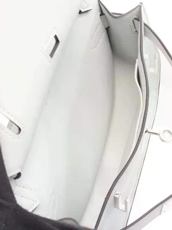 Hermès 2024 Mini Swift Jypsiere Crossbody Bag - Grey