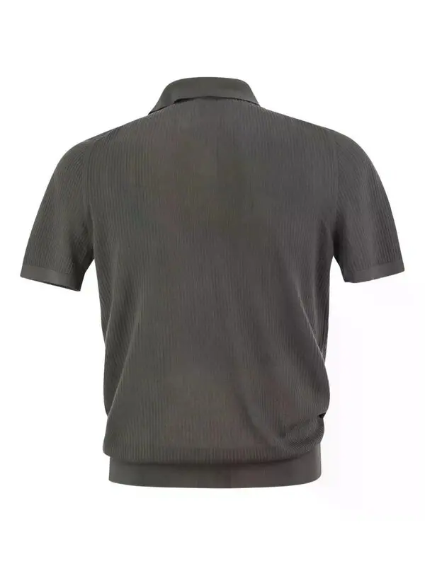 Fedeli V-neck Polo Shirt