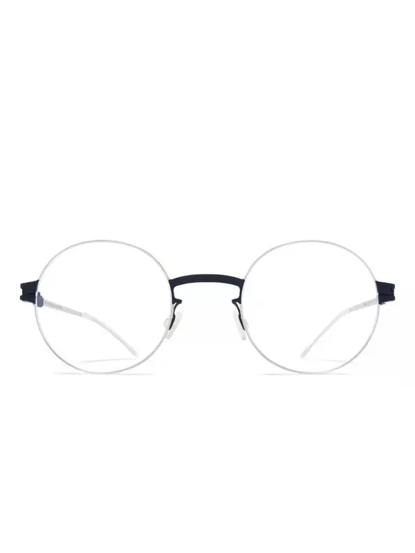 Mykita Lova Round-frame Glasses - Silver