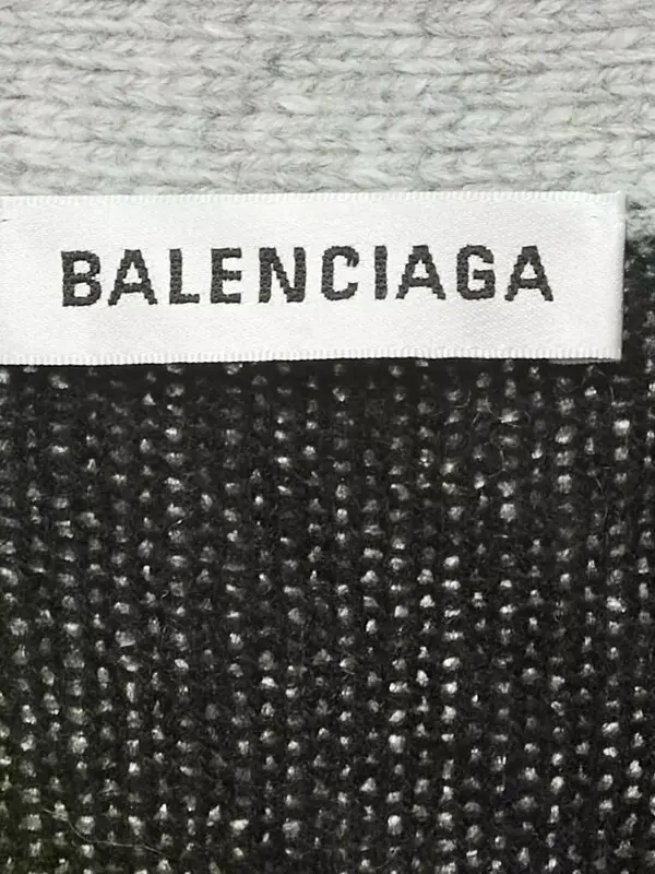 Balenciaga Logo-pattern Cardigan