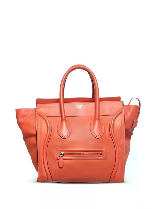 Celine Mini Luggage Leather Tote Bag