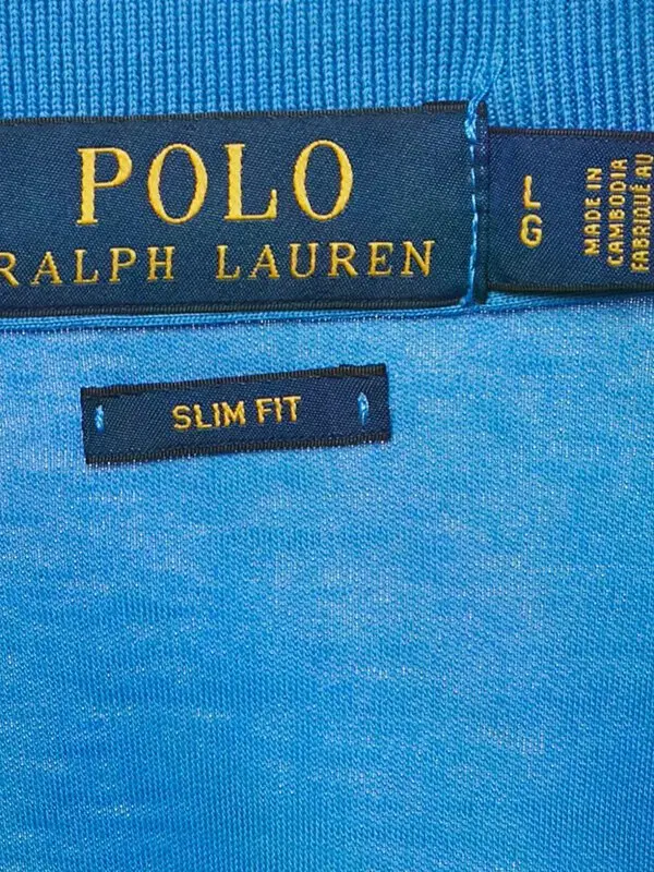 Polo Ralph Lauren Slim-fit Polo Shirt - Blue