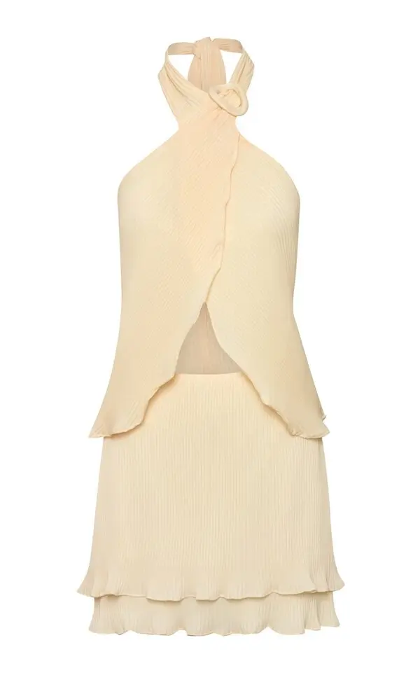 BAOBAB Lira Pleated Mini Skirt - Yellow