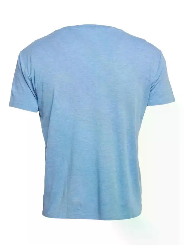 Polo Ralph Lauren Slim-fit Polo Pony T-shirt - Blue
