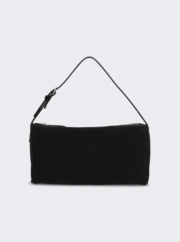 THE ROW 90's Nubuck Top Handle Bag - Black
