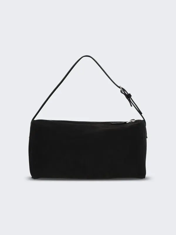 THE ROW 90's Nubuck Top Handle Bag - Black