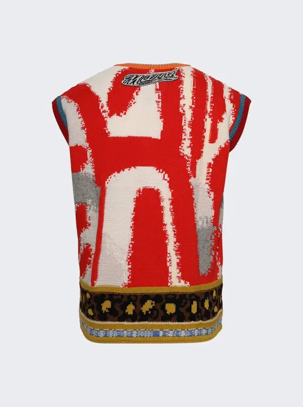 Marni Virgin Wool Sleeveless Sweater