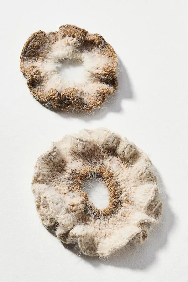 Anthropologie Bun-wrap Scrunchie - Brown