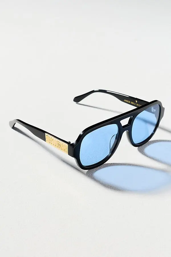 POPPY LISSIMAN Jimbob Oversized Aviator Sunglasses