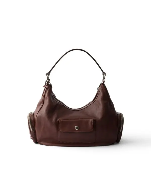 Prada Medium Leather Shoulder Bag