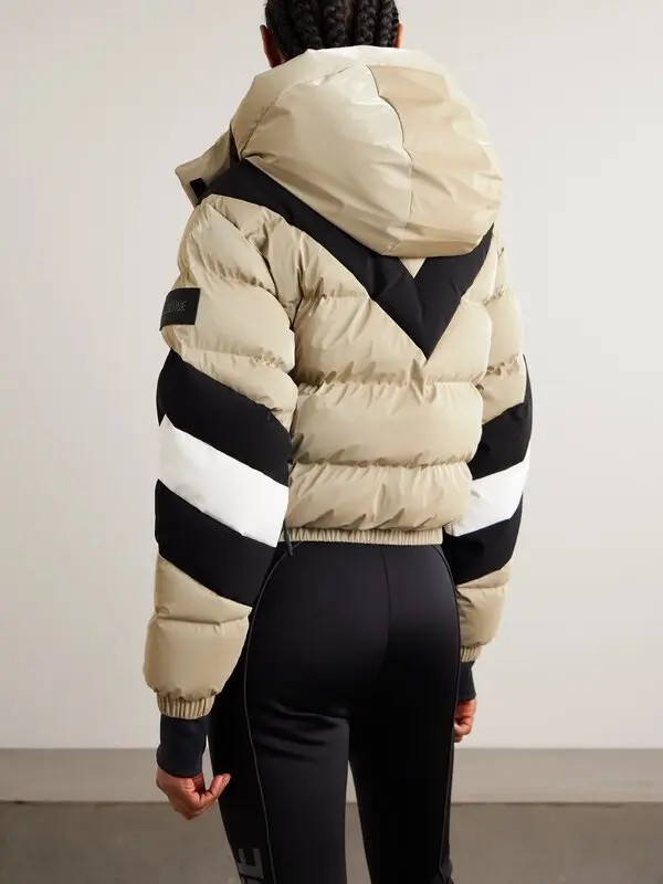 Mackage Kairi Hooded Cropped Quilted Down Ski Jacket