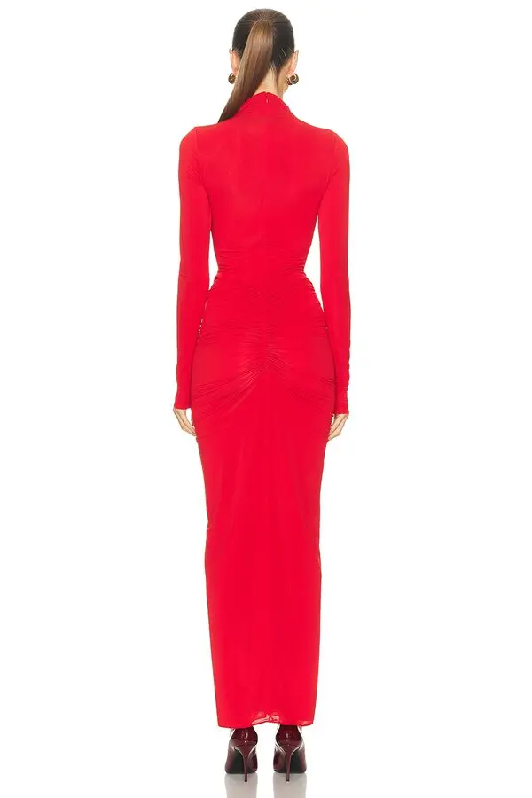 Ronny Kobo Scorpio Dress - Red