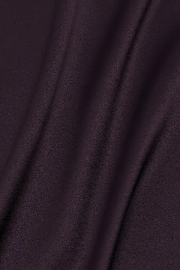 SRG Phoenix Silk Pant - Dark Plum