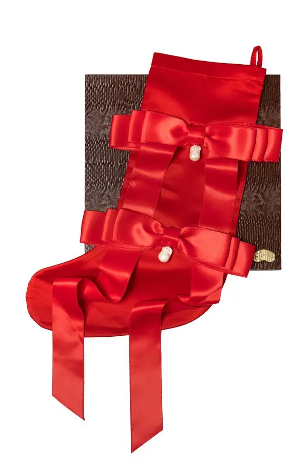 GOHAR WORLD Holiday Stocking - Red
