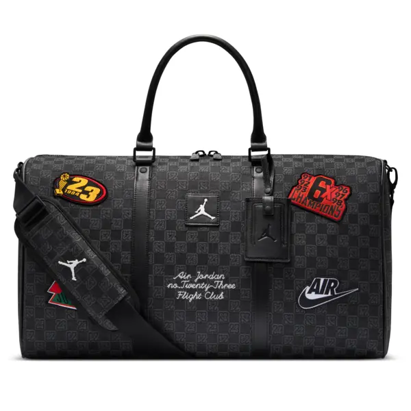 JORDAN Monogram Duffel Bag - Black