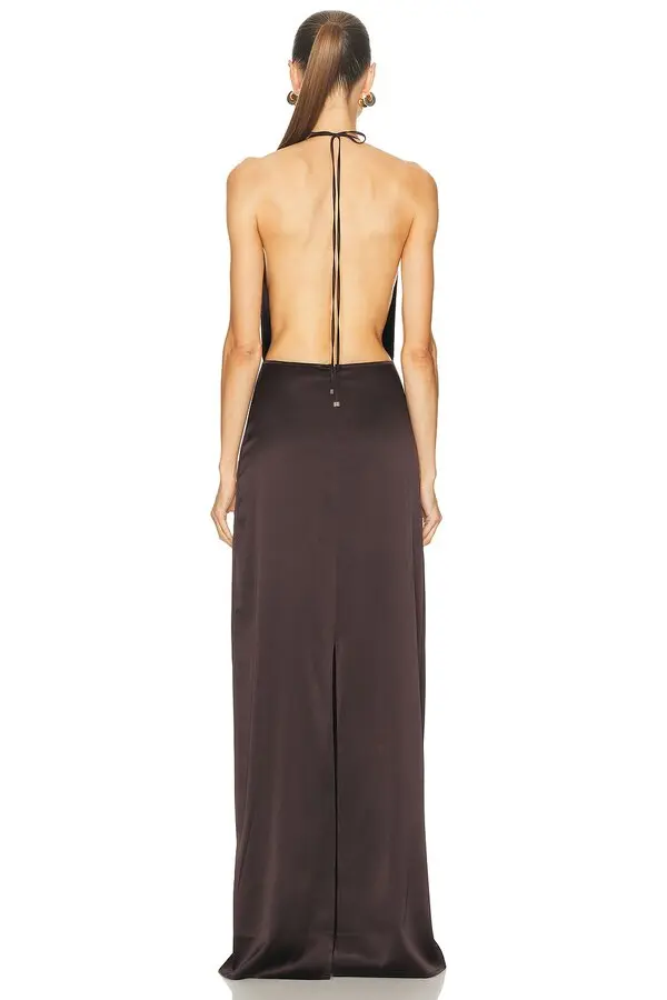 Eterne Carla Maxi Dress - Espresso